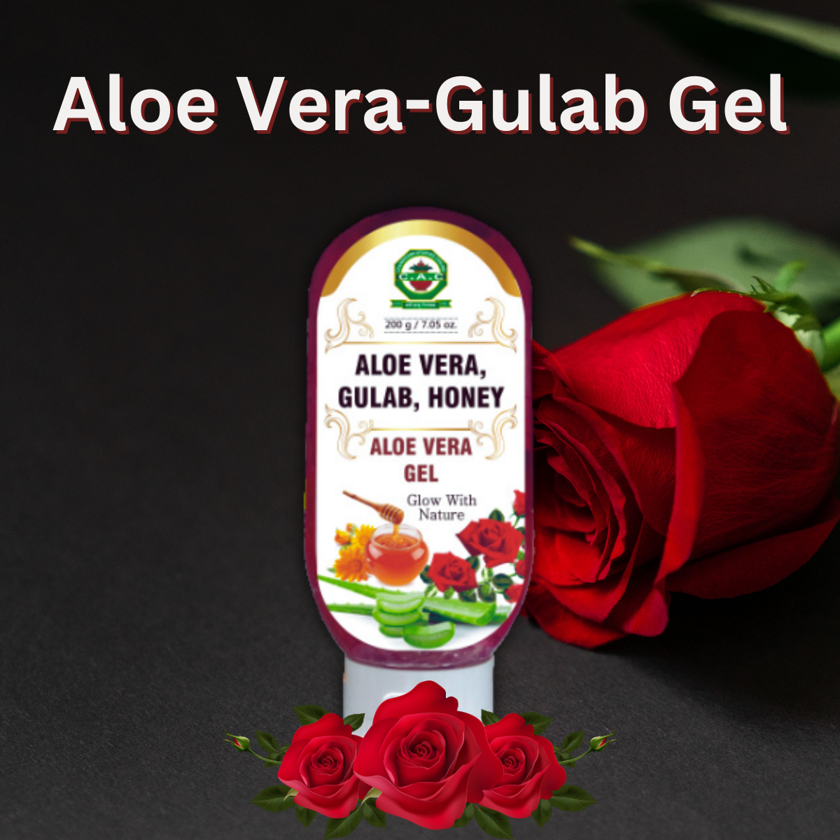 Aloe Vera Gulab Gel